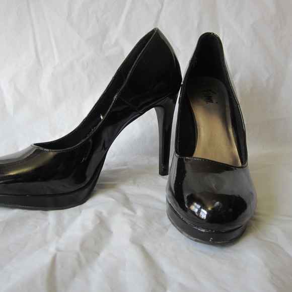 FIONI Clothing | Shoes | Fioni Black Pumps Stiletto Platform Heels Size ...